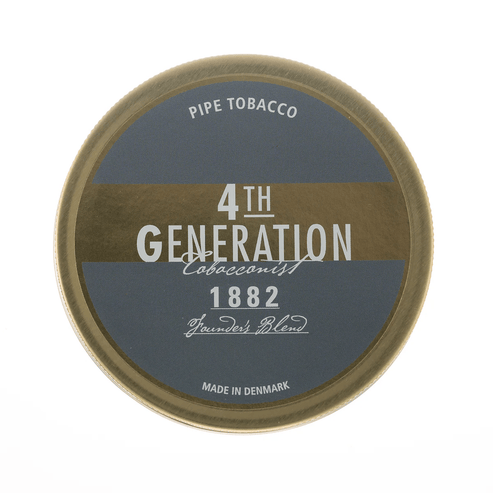 4th Generation - 1882 Founders Blend tin of 40 gram - Tobacco Lifestyle ...