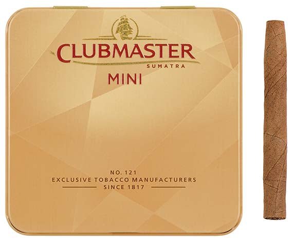 Clubmaster - Mini Sumatra 20 stick tin - Tobacco Lifestyle, Lucky Time ...
