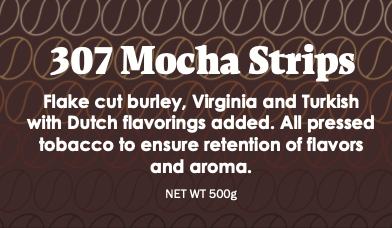 Sutliff - 307 Mocha Strips Pipe Tobacco 500 gram - Tobacco Lifestyle ...